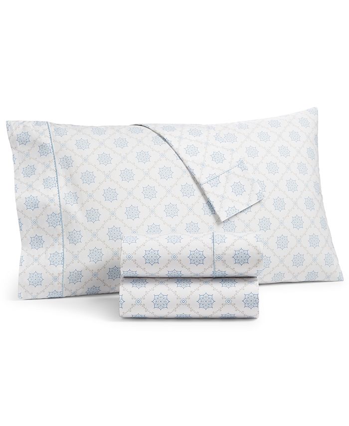 Martha Stewart Collection Closeout Printed 400 Thread Count 100