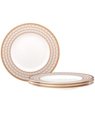 Noritake Crochet Set of 4 Accent Plates, 9 3/4" - Macy's
