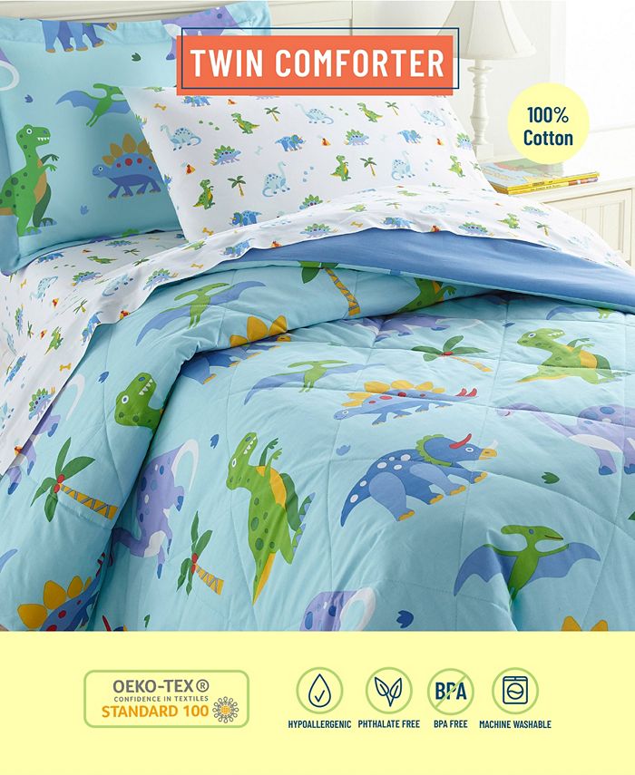 Wildkin Dinosaur Land Twin Lightweight Comforter Set - Macy's
