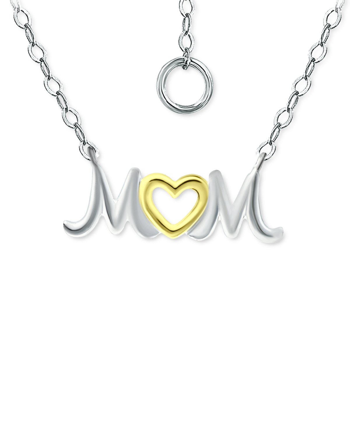 Click here for Giani Bernini Mom Heart Pendant Necklace in Sterli... prices
