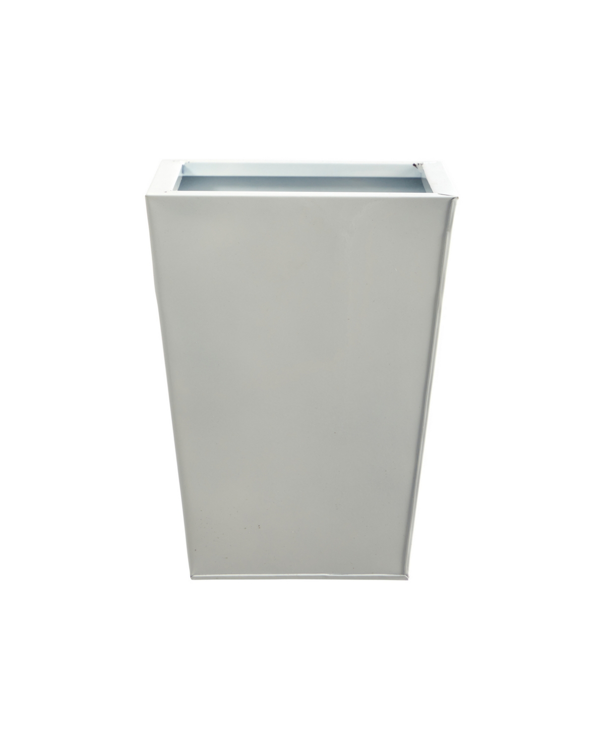 Click here for 13 Classic Square Metal Planter - White prices