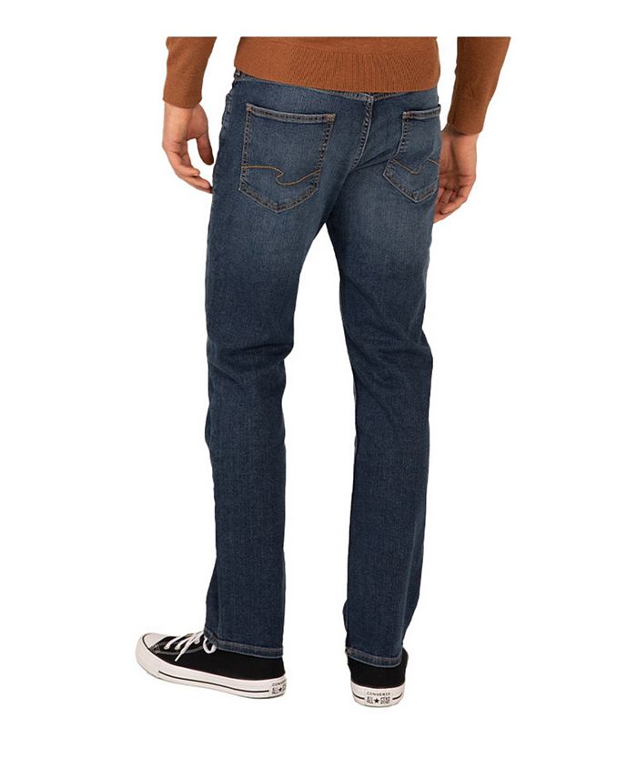 Silver Jeans Co. Men's Authentic Slim Fit Tapered Leg Jeans - Macy's