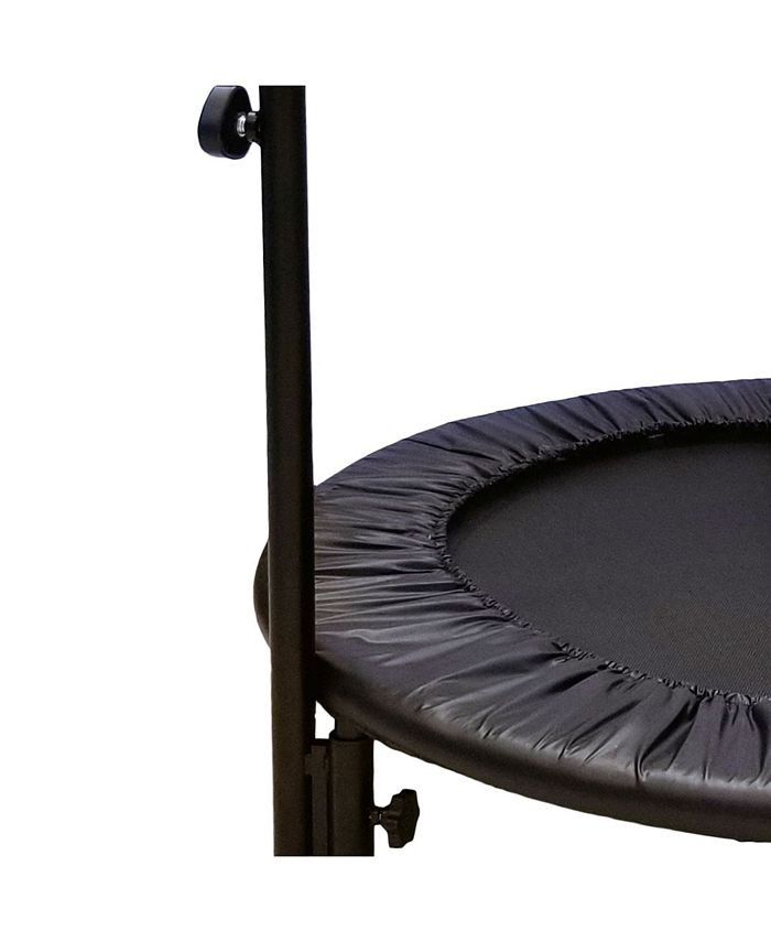 Pure Fun Bungee Exercise Trampoline with Adjustable Handrail - Macy's
