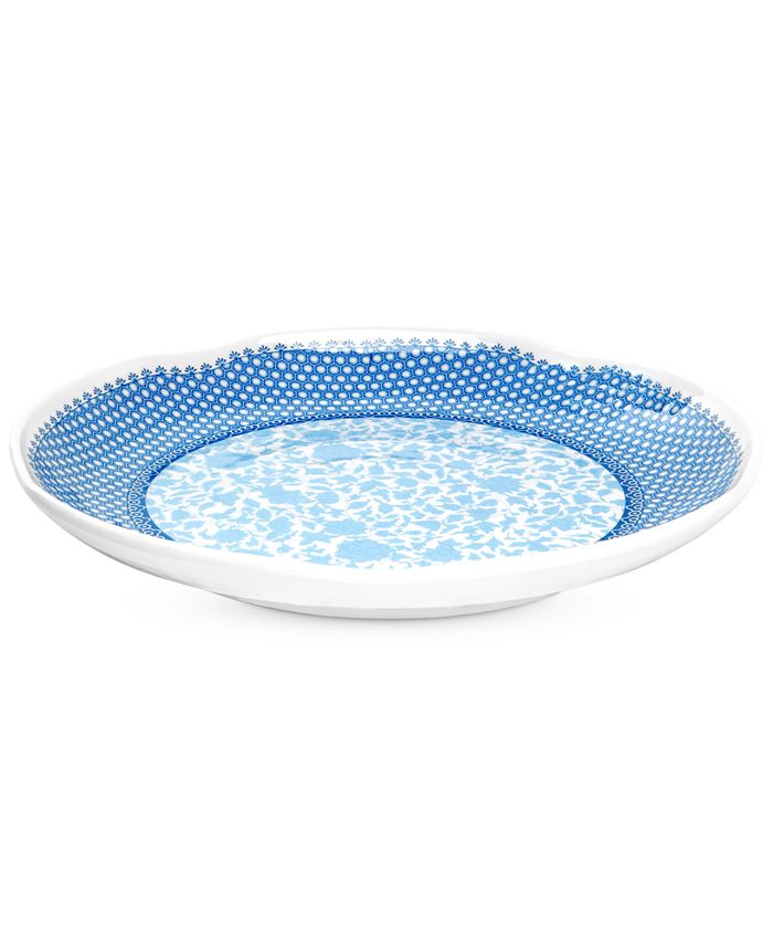 Q Squared Heritage Melamine Set of 4 Dinner Plates - Macy's