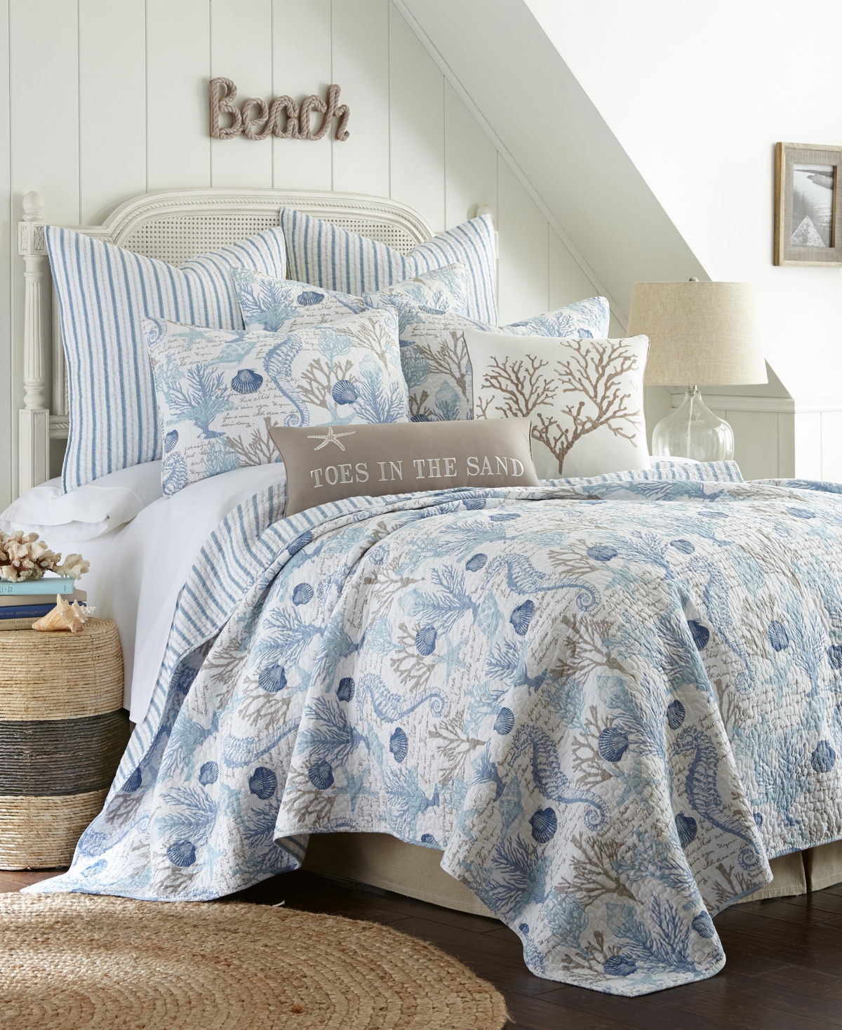 Click here for Levtex Galapagos Blue Coral Reef 2-Pc. Quilt Set... prices