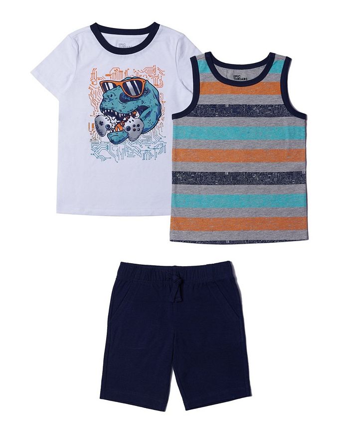 Epic Threads Toddler Boys 3 Piece Short Set & Reviews - Sets & Outfits ...