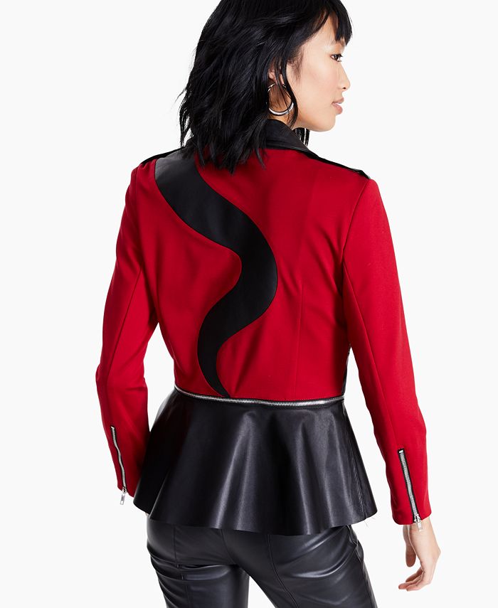 KG's House OF fashion Wave Zipper Jacket - Macy's