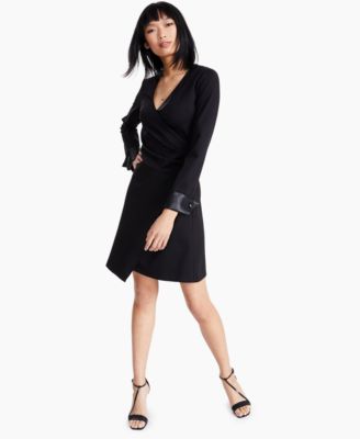 KG's House Of Fashion Semi Wrap Dress - Macy's