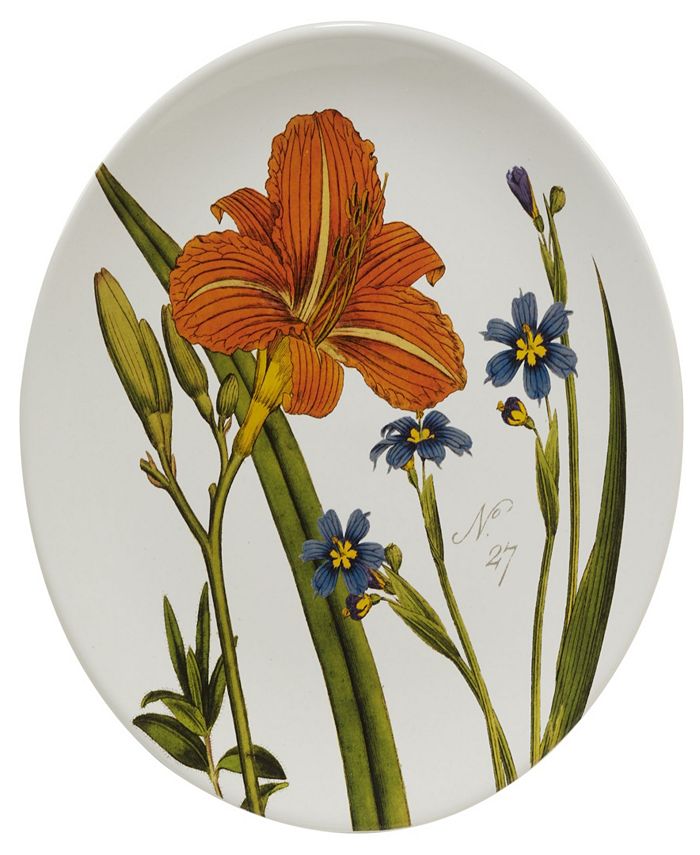 Certified International Botanical Floral Set of 4 Dinner Plates - Macy's