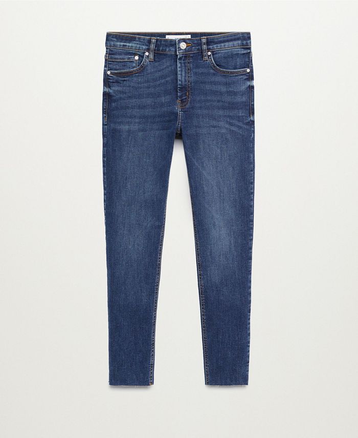 MANGO Women's Crop Skinny Isa Jeans - Macy's