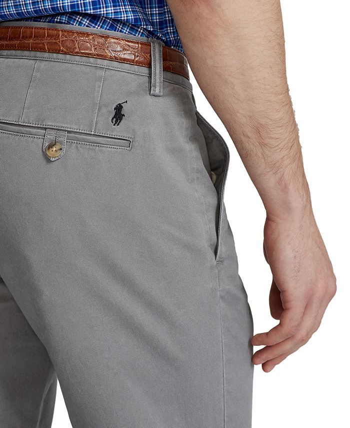 Polo Ralph Lauren Men's Straight-Fit Bedford Stretch Chino Pants & Reviews - Pants - Men - Macy's