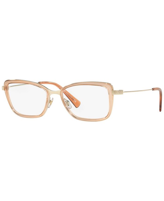 Versace VE1243 Women's Rectangle Eyeglasses - Macy's