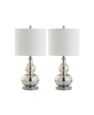 Anya Mini Glass Table Lamp, Set of 2 - Macy's