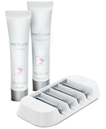 DERMAFLASH The Essentials Exfoliation Replenishment Kit - Macy's