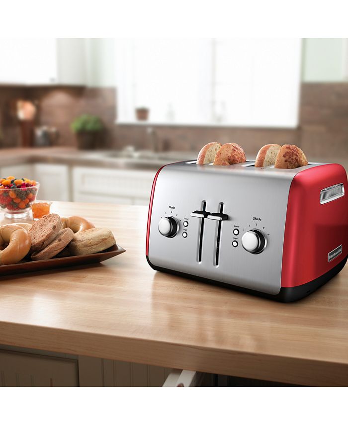 KitchenAid KMT4115 4-Slice Toaster with Manual High-Lift Lever - Macy's