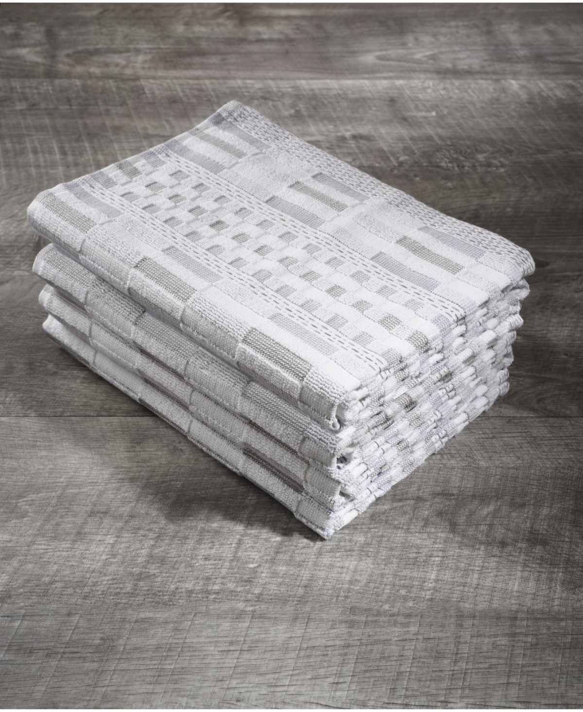 Click here for Delilah Home Kitchen Towels  Pack of 4 - White prices