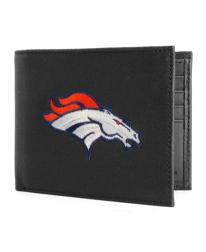 Rico Industries Denver Broncos Black Bifold Wallet - Macy's