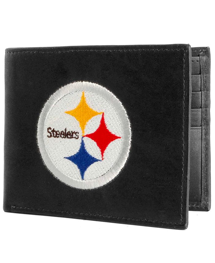 Rico Industries Pittsburgh Steelers Black Bifold Wallet - Macy's