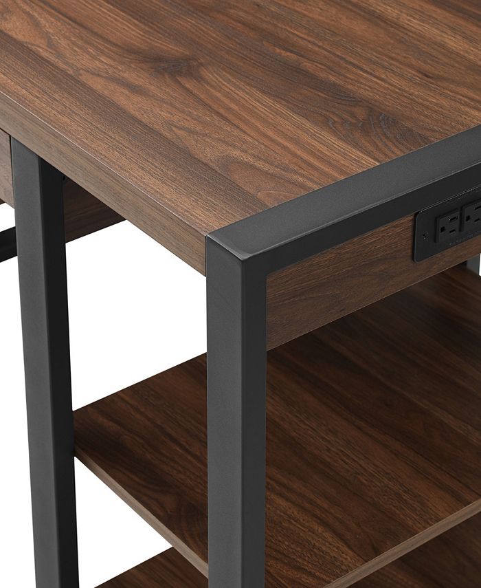 Walker Edison Wood Computer Desk - Macy's