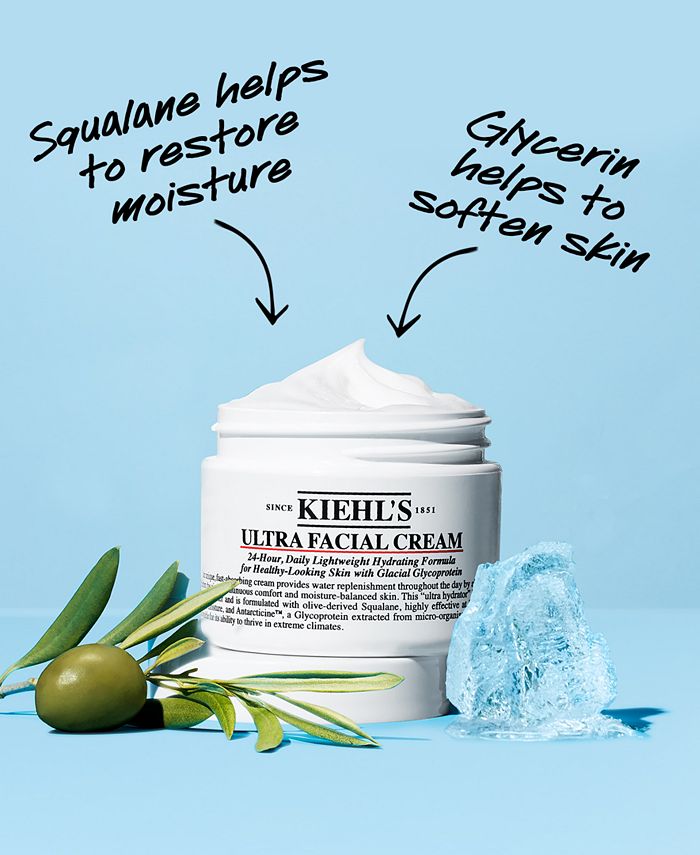 Kiehls Since 1851 Ultra Facial Moisturizing Cream With Squalane 1 7