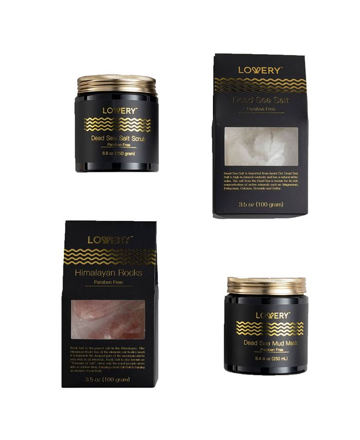Lovery Dead Sea Minerals Spa Gift Box, 5 Piece - Macy's