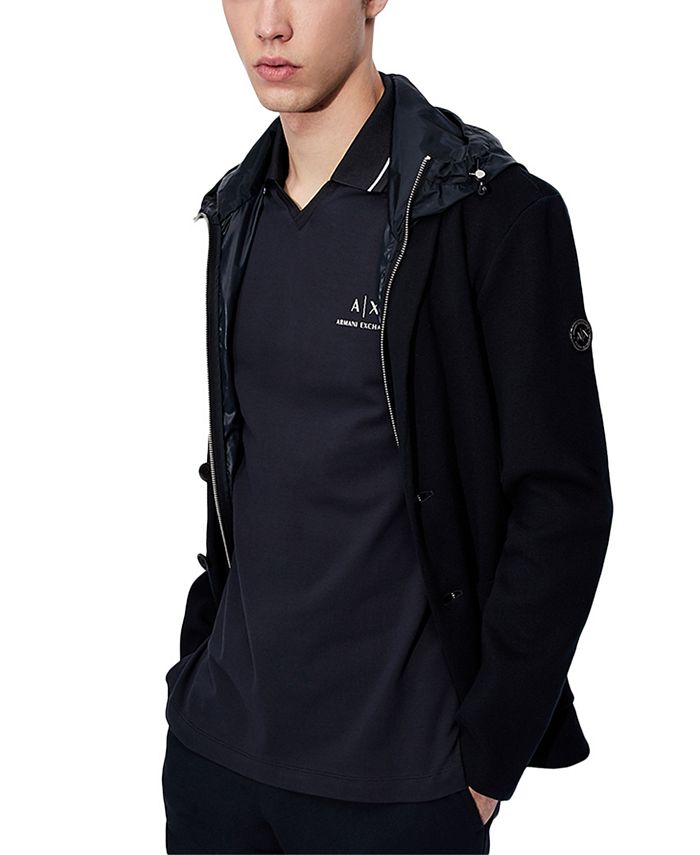 A|X Armani Exchange Men's Logo Polo Shirt - Macy's