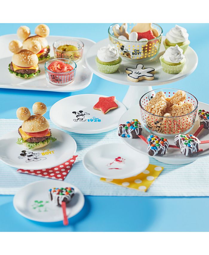 Pyrex Disney Mickey Mouse 6-Pc. Food Storage Container Set - Macy's