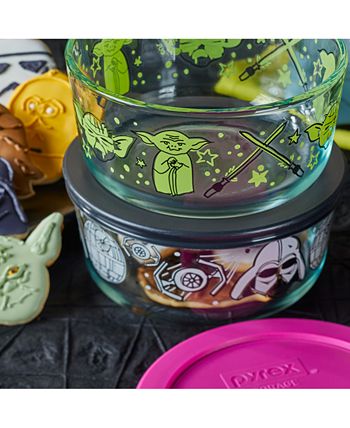 Pyrex Star Wars 4-Pc. Food Storage Container Set & Reviews - Bakeware ...