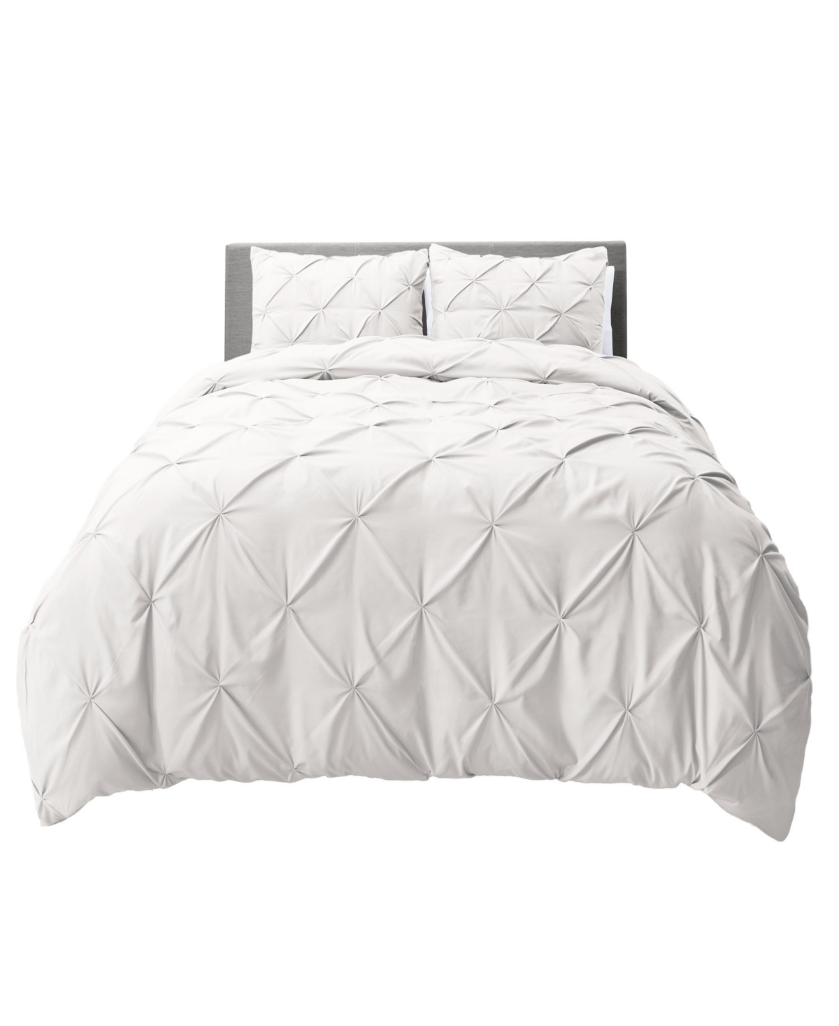 Click here for Nestl Pinch Pleat 3-Pc. Duvet Cover Set  Queen - W... prices