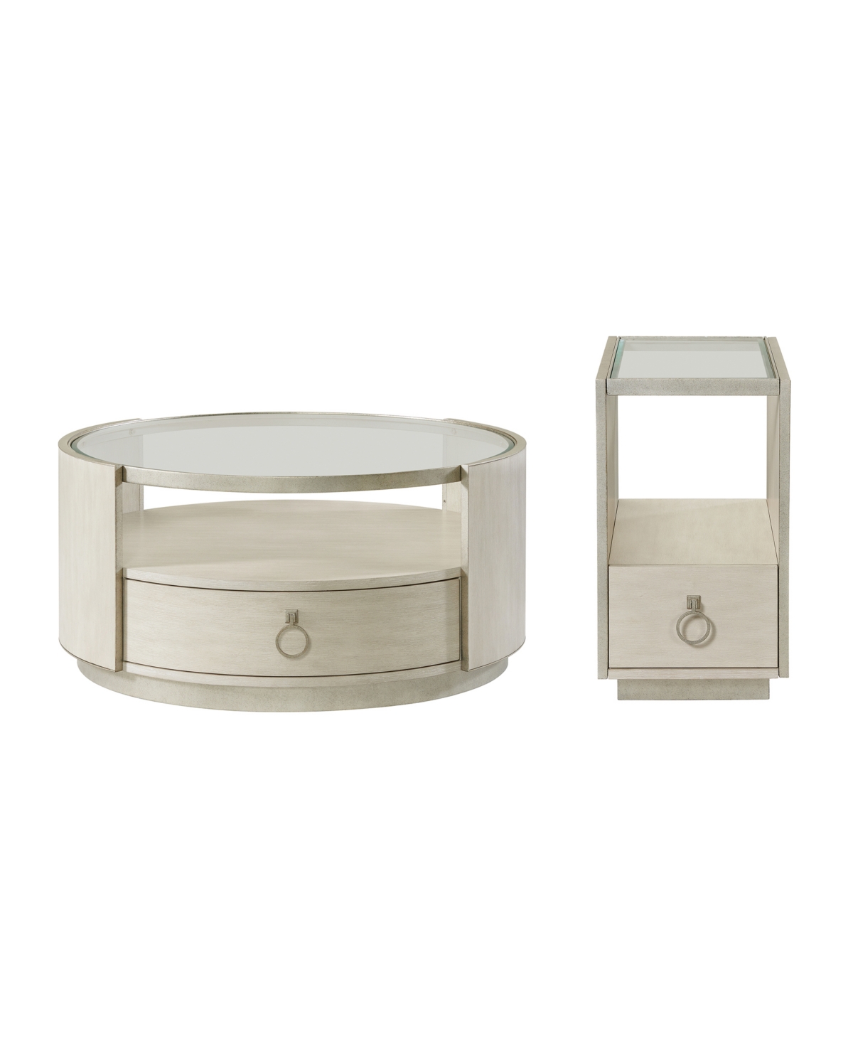 Click here for Maisie Round Coffee Table and Chairside Table Set... prices
