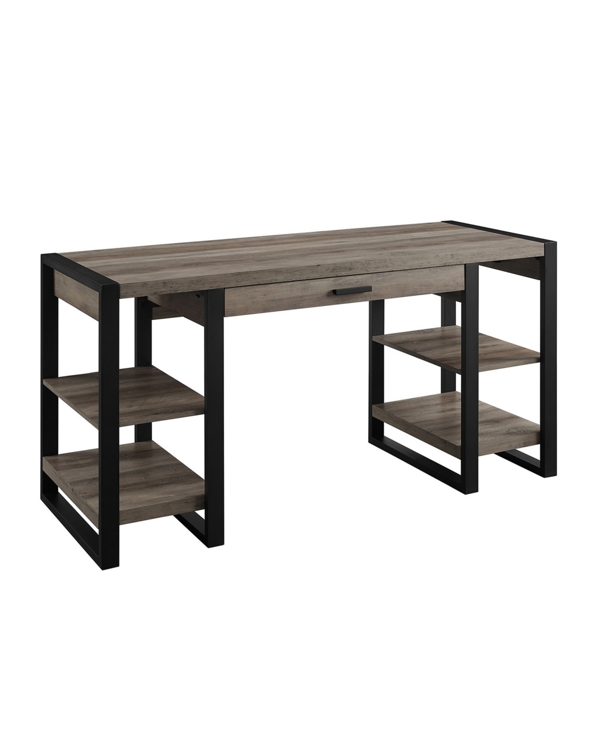 Click here for Wood Computer Desk - Gray prices