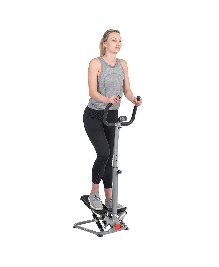 Sunny Health & Fitness Stair Stepper Machine with Handlebar - SF ...