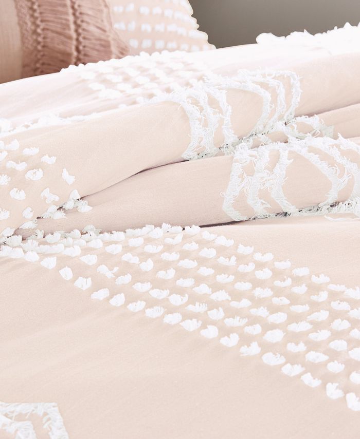 Peri Home Cut Geo 3 Piece Comforter Set, King - Macy's