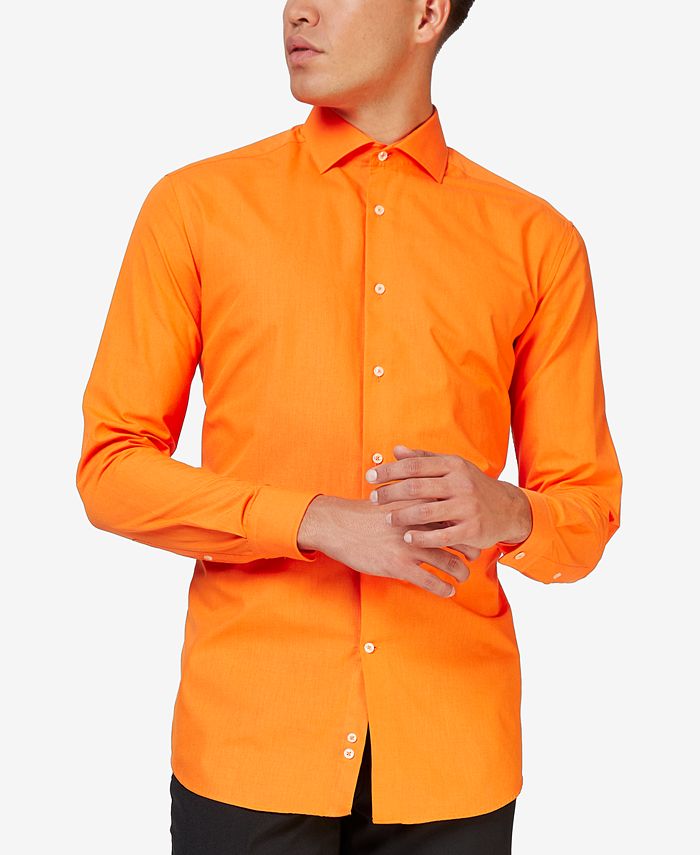 OppoSuits Men's The Orange Solid Color Shirt - Macy's