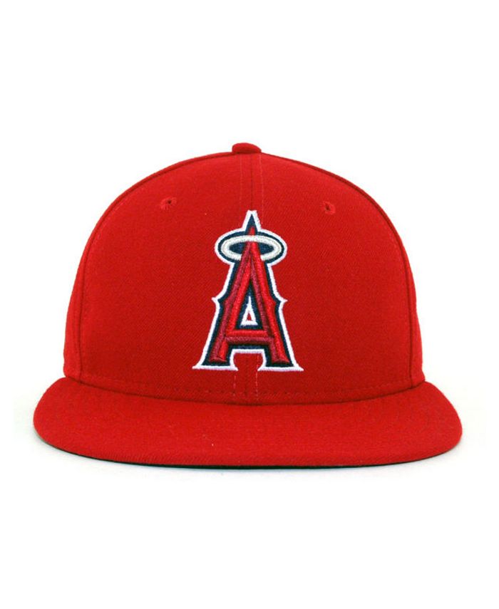 New Era Los Angeles Angels of Anaheim MLB Authentic Collection 59FIFTY ...