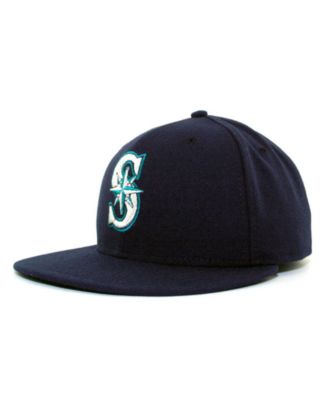 New Era Seattle Mariners MLB Authentic Collection 59FIFTY Fitted Cap ...