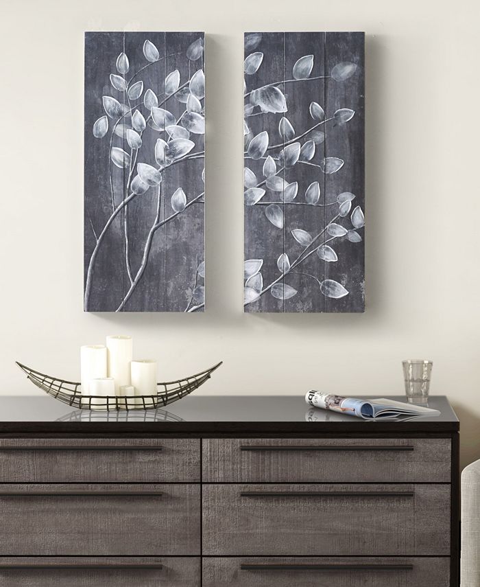 Madison Park Branches Print Wall Art, 2 Piece Set - Macy's
