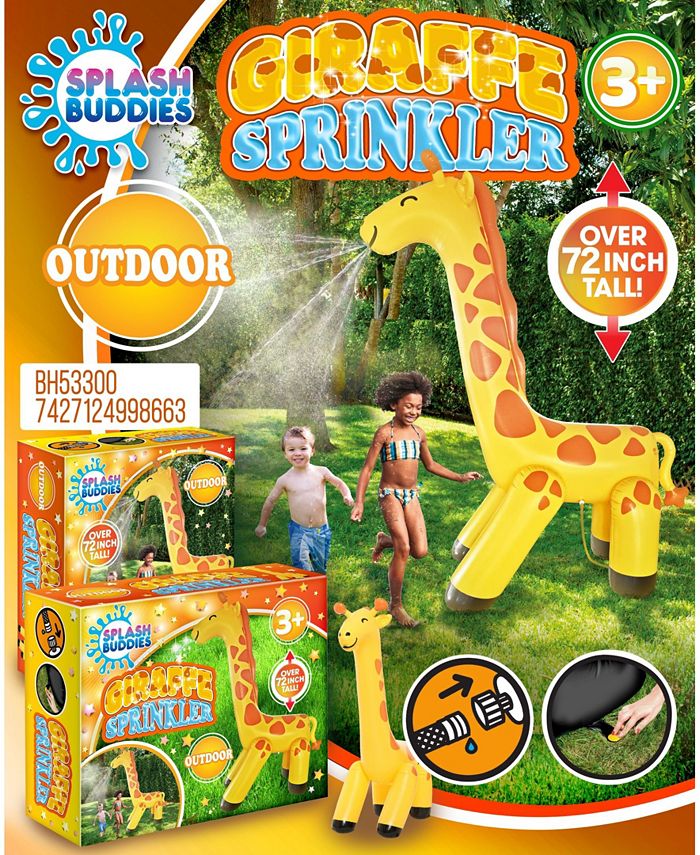 Splash Buddies Giraffe inflatable Sprinkler - Macy's