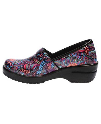 Easy Street Easy Works by Women's Lyndee Slip Resistant Clogs - Macy's