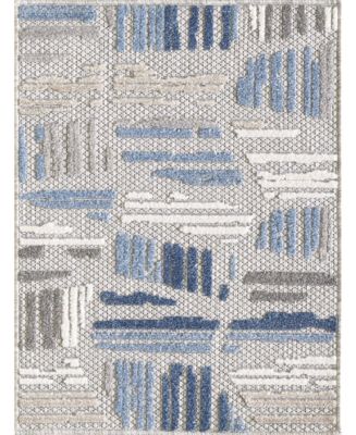 CLOSEOUT! Northern Weavers Britta BRI-03 3'1" x 5'3" Outdoor Area Rug ...