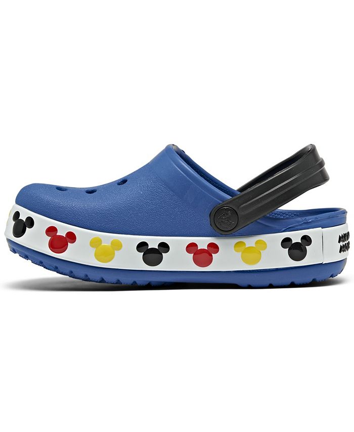 Crocs Toddler Boys Classic Mickey Mouse Clog Sandals from Finish Line ...