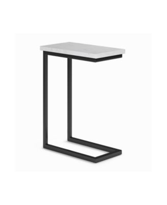 Skyler C Side Table with Marble Top - Macy's