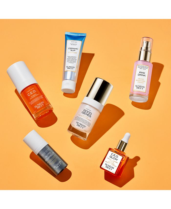 Sunday Riley 6-Pc. Wake Up With Me Complete Brightening Morning Routine ...
