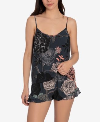 Women's Malia Cordoba Floret Cami-Tap Set - Macy's