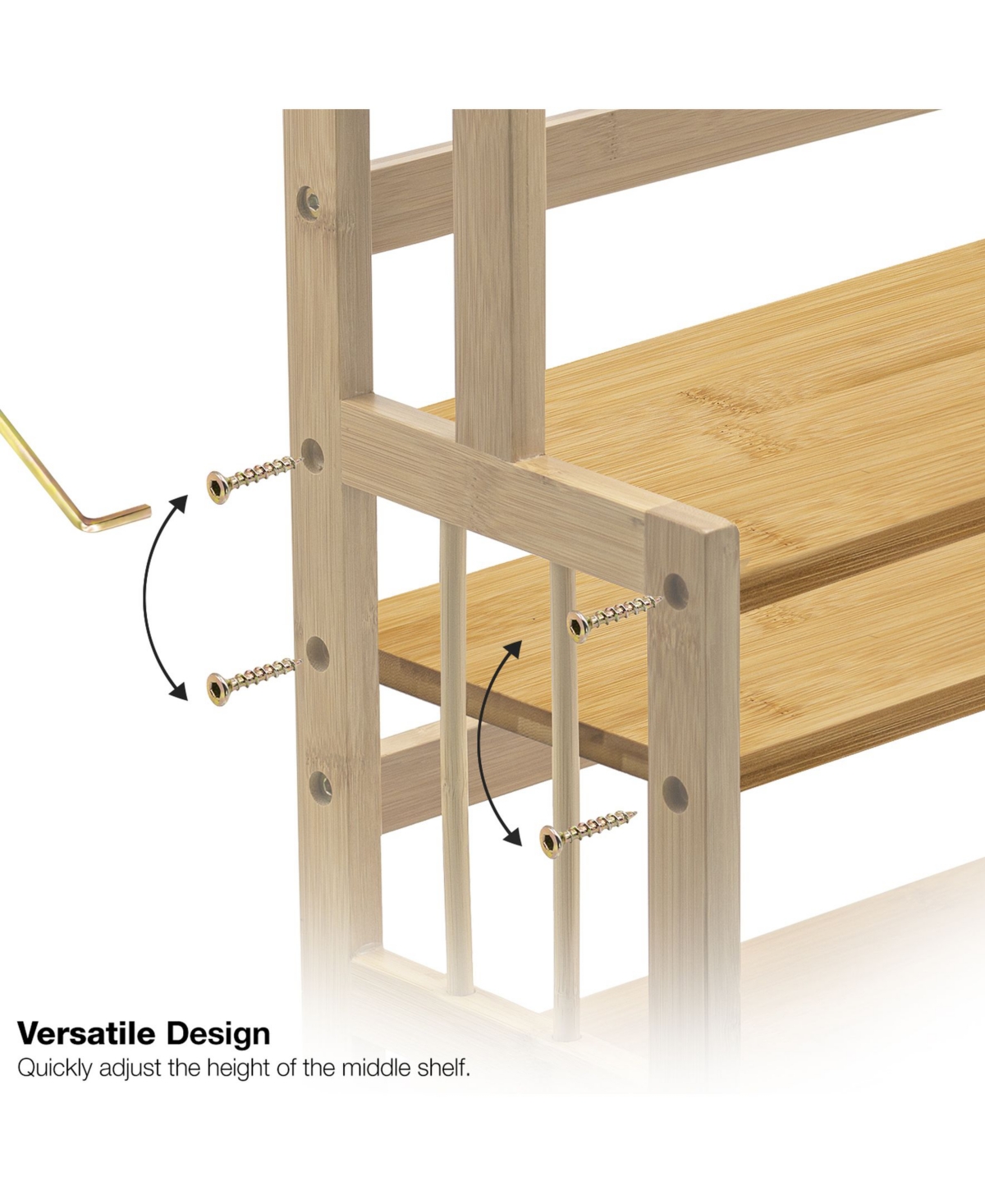 Click here for Sorbus 3-Tier Standing Spice Rack - Bamboo prices