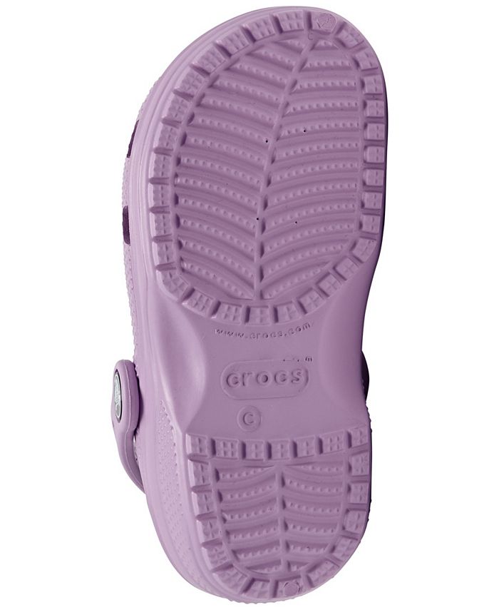 Crocs Little Girls Classic Clog Sandals from Finish Line - Macy's