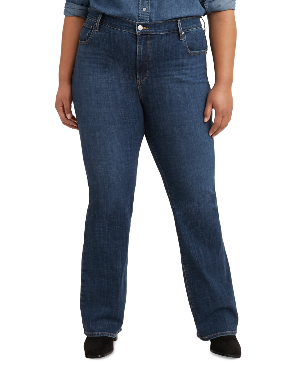 Click here for Levis Trendy Plus Size 725 High-Rise Bootcut Jeans... prices