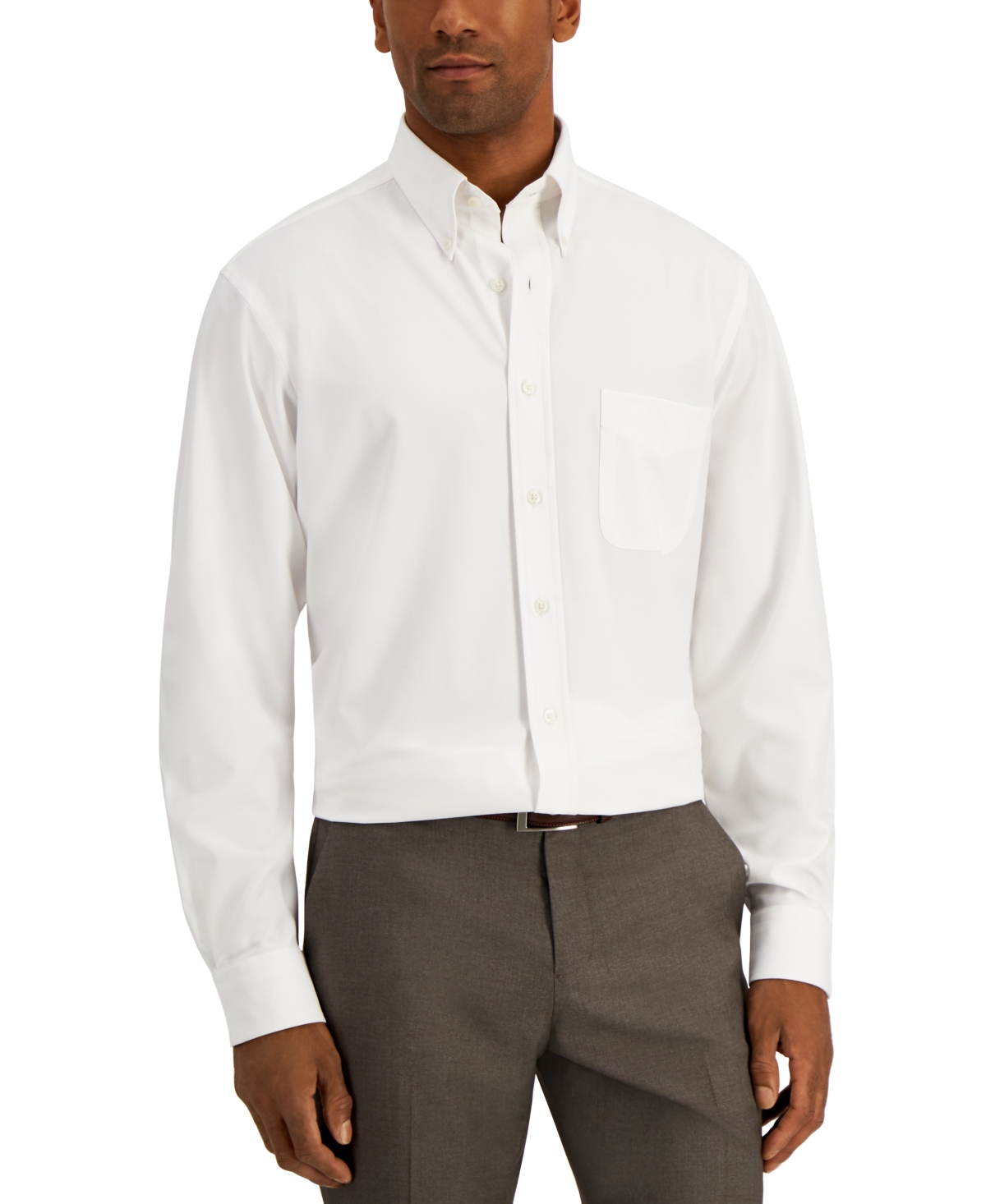 Click here for Club Room Mens Regular Fit Traveler Dress Shirt  C... prices