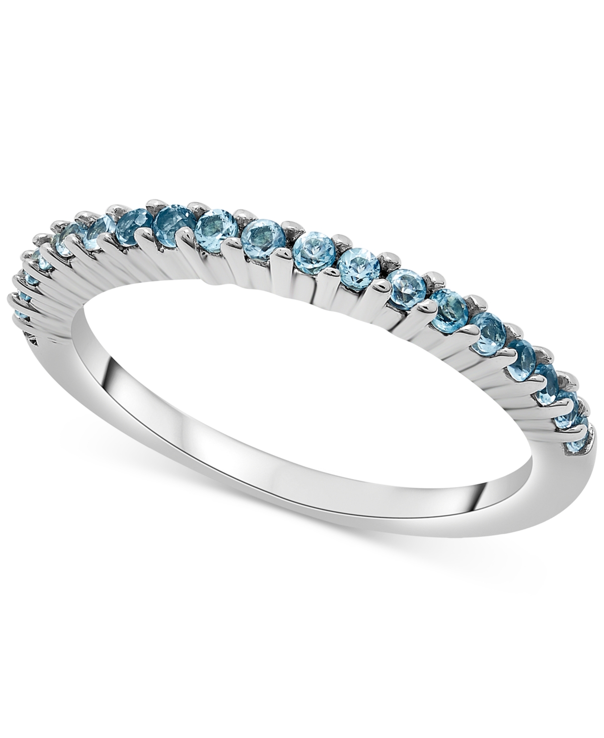 Click here for Gemstone Stack Ring in Sterling Silver (Available... prices