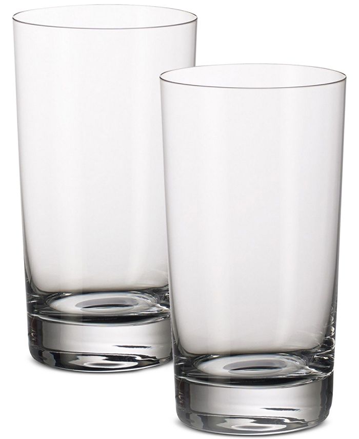 Villeroy & Boch Purismo Tall Tumbler, Set of 2 - Macy's